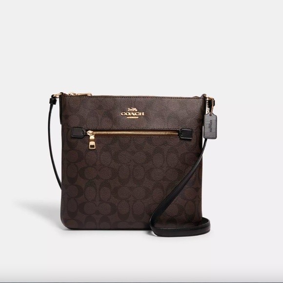 Coach | Bags | Coach Rowan File Bag In Signature Canvas | Poshmark